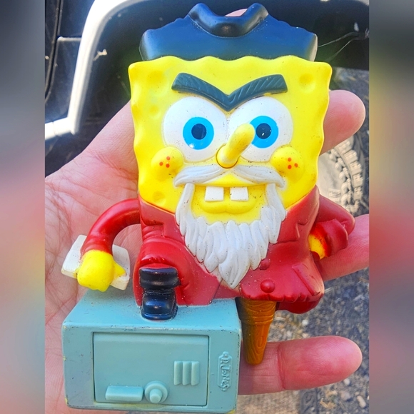 Toys | 207 Pirate Spongebob Davy Jones Locker Burger King Atlantis ...